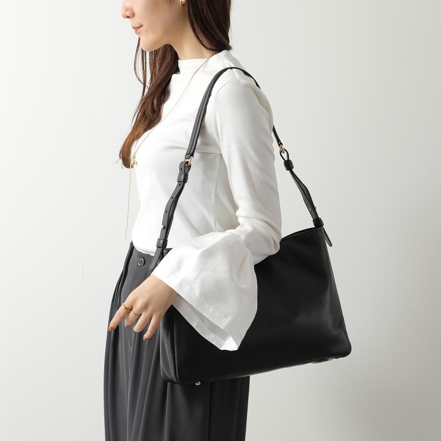 FURLA フルラ ショルダーバッグ スフェラ グレー ソフト レザー レディース 超美品【本物保証】 FURLA（フルラ） ショルダーバッグ SFERA SOFT L スフェラ ソフト