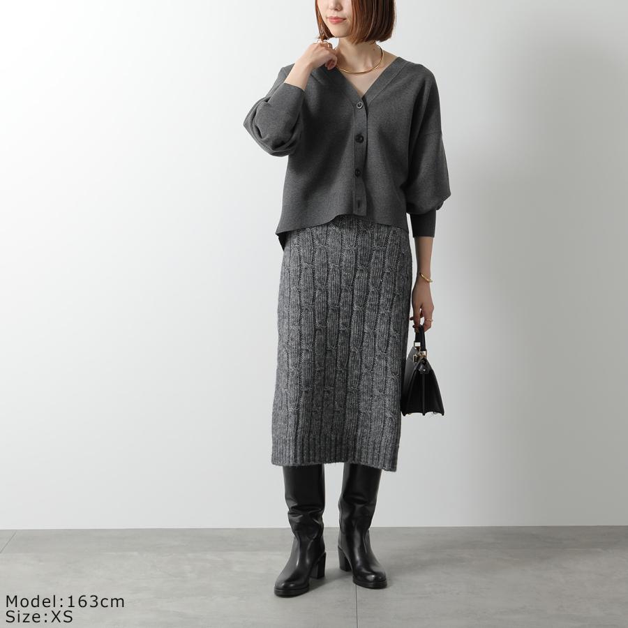 S MAXMARA MAX MARA エス マックスマーラ ニットスカート OTELLO オテロ レディース コットンブレンド ケーブルニット ミディ丈 001 : インポートセレクト ...