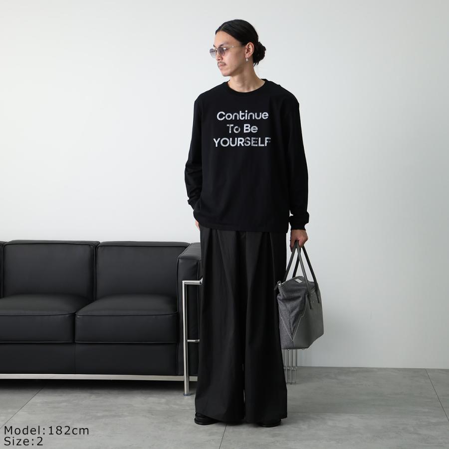 EKAT エカット Tシャツ LOGO LONG SLEEVE TEE ENG2408251 メンズ レディース 長袖 カットソー プリント ...