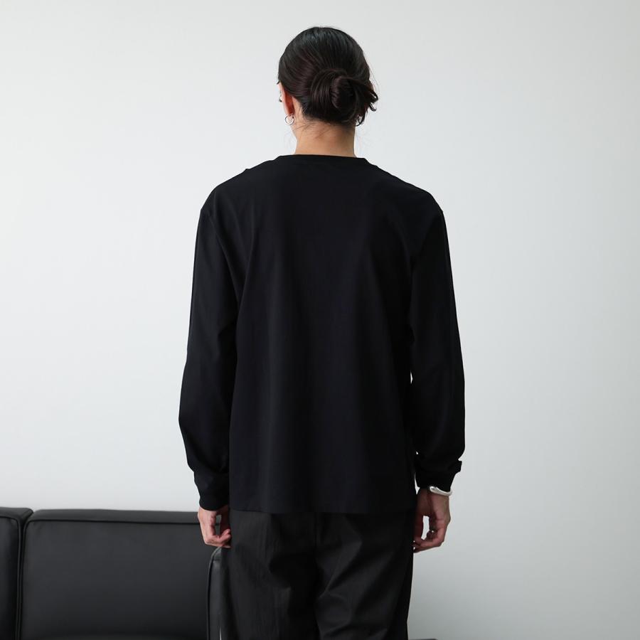 EKAT エカット Tシャツ LOGO LONG SLEEVE TEE ENG2408251 メンズ レディース 長袖 カットソー プリント ...