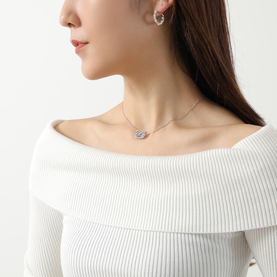 SWAROVSKI（スワロフスキー） ネックレス Swan スワン 5533397 レディース クリスタル ペンダント アクセサリー CZFU ...