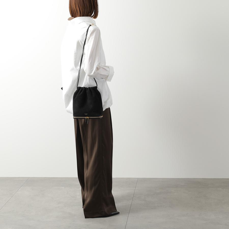 ALAIA（アライア） ハンドバッグ LE POCHON ル ポション AA1L2029CA577 レディース スウェード ショルダーバッグ ...