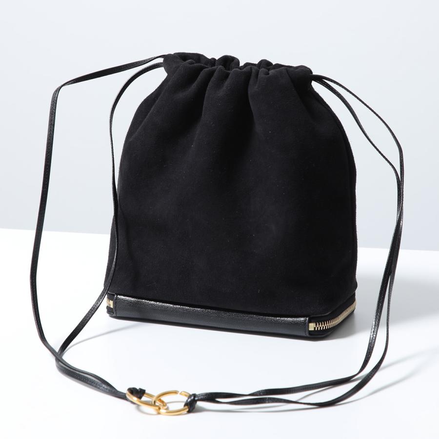 ALAIA（アライア） ハンドバッグ LE POCHON ル ポション AA1L2029CA577 レディース スウェード ショルダーバッグ ...