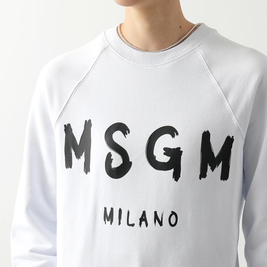 MSGM エムエスジーエム トレーナー 2000MDM513 レディース 長袖 スウェット ロゴ クルーネック ライト生地 カラー2色 : インポートセレクトmusee - 通販 ...