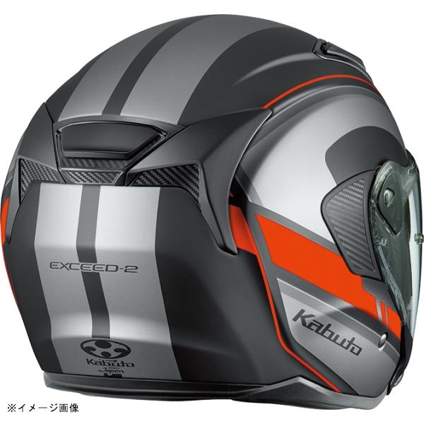 OGK Kabuto 在庫あり KABUTO(カブト) ヘルメット EXCEED-2 RIDGE エクシード・2 リッジ カラー:ホワイトブラック サイズ:L(59-60cm) : S ...