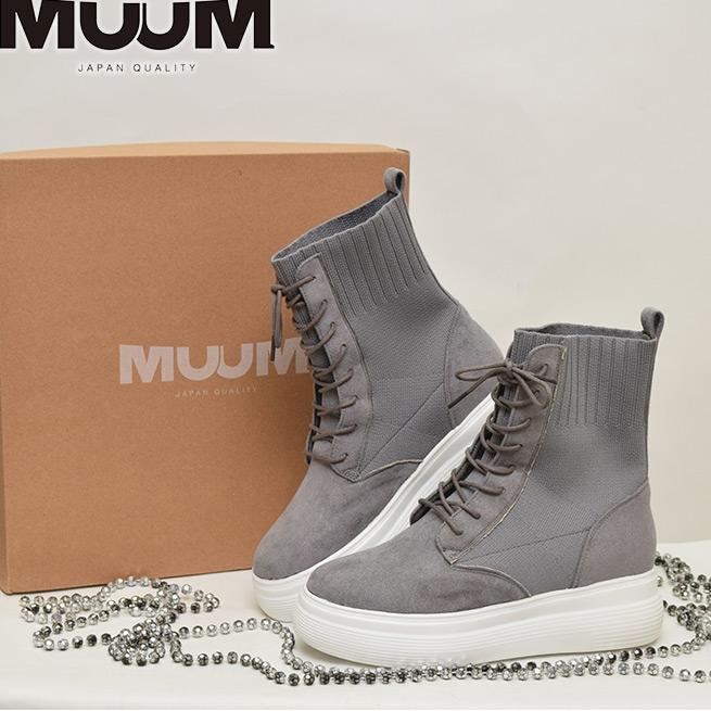 MUUM 再値下げ SALE セール 20%OFF ショップ袋おまけ付 新作 ムーム ニット切り替えスェードスピンドルブーツ 正規品 返品不可 : PROLOGUE Yahoo!店 - 通販 ...