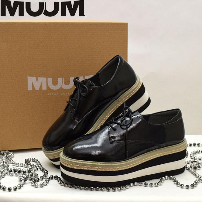 MUUM ムーム プラットフォームシャークソールローファー 厚底mild5800 ブラック 正規品 : PROLOGUE Yahoo!店 - 通販 - Yahoo!ショッピング