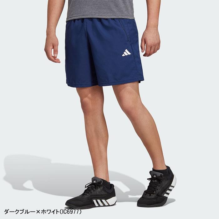adidas アディダス エアロレディ トレイン エッセンシャルズ ウーブントレーニングショーツ 股下7インチ メンズ QF268 ...