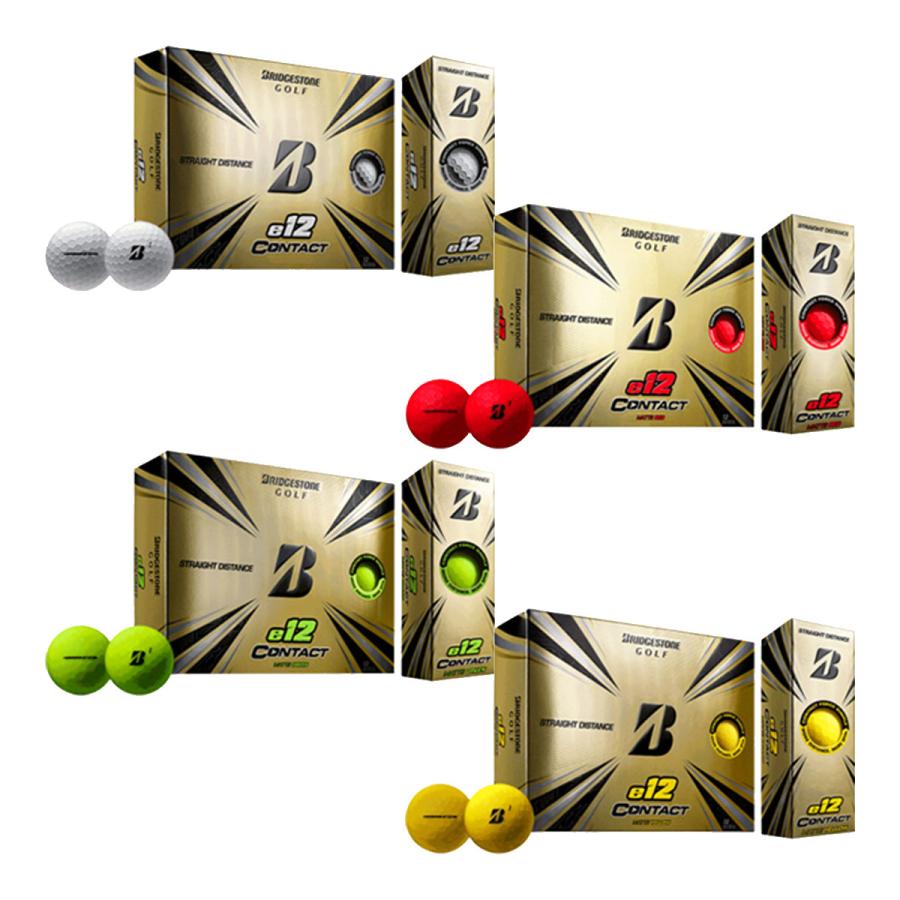 BRIDGESTONE GOLF 【US仕様】ブリヂストンゴルフ ゴルフボール e12 CONTACT 1ダース 2021年モデル : スポーツ プレスト - 通販 - Yahoo!ショッピング