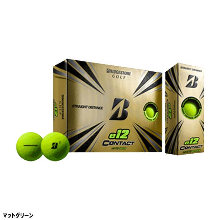 BRIDGESTONE GOLF 【US仕様】ブリヂストンゴルフ ゴルフボール e12 CONTACT 1ダース 2021年モデル : スポーツ プレスト - 通販 - Yahoo!ショッピング