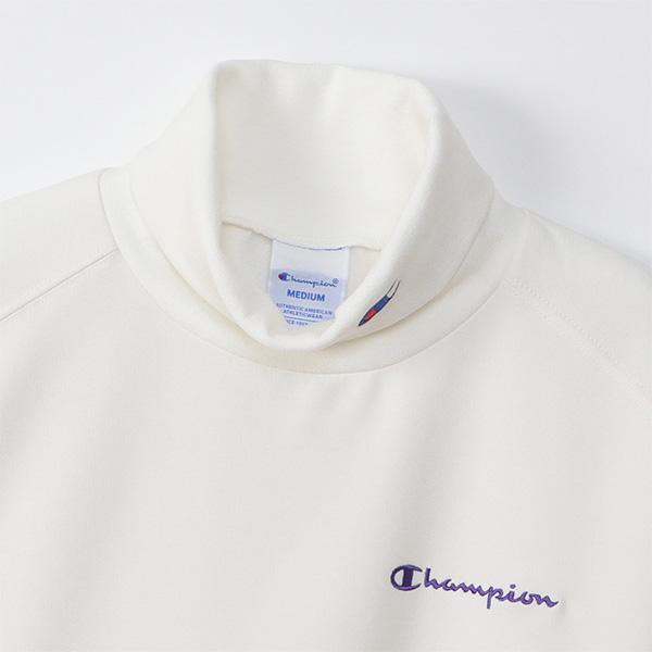 Champion（チャンピオン） レディース ゴルフ 長袖 タートルネックシャツ 22FW CW-WG407 ゴルフウェア : スポーツ ...