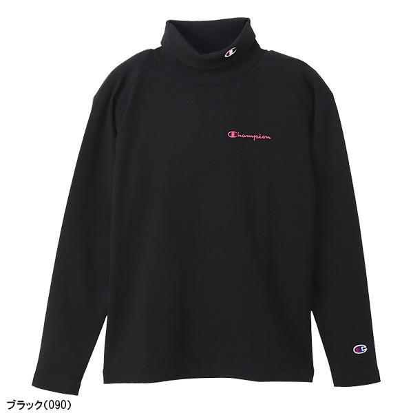 Champion（チャンピオン） レディース ゴルフ 長袖 タートルネックシャツ 22FW CW-WG407 ゴルフウェア : スポーツ ...
