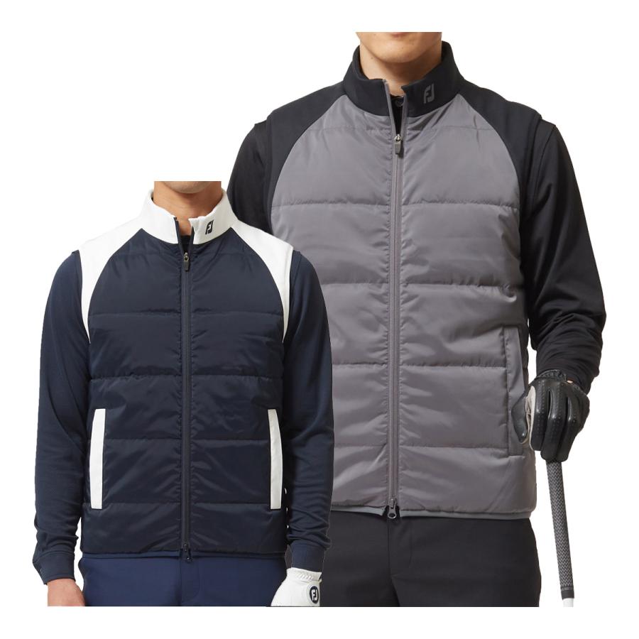 FootJoy フットジョイ ハイブリッド 中綿ベスト メンズ FJ-F22-O05 アウター ゴルフウェア : スポーツ プレスト - 通販 - Yahoo!ショッピング