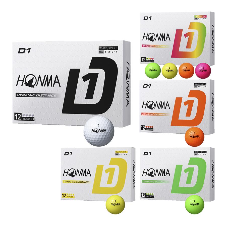 本間ゴルフ D1 ゴルフボール BT2401 2024年モデル 1ダース HONMA GOLF : honma-d12024 : スポーツ プレスト - 通販 - Yahoo!ショッピング