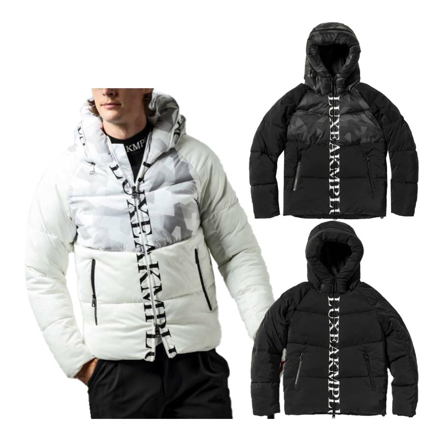 LUXE AKM PLUS リュクスエイケイエムプラス ゴルフ 長袖 フルジップ 中綿ジャケット センターロゴカモ柄 メンズ LAO-23032 アウター ゴルフウェア : スポーツ プレスト ...