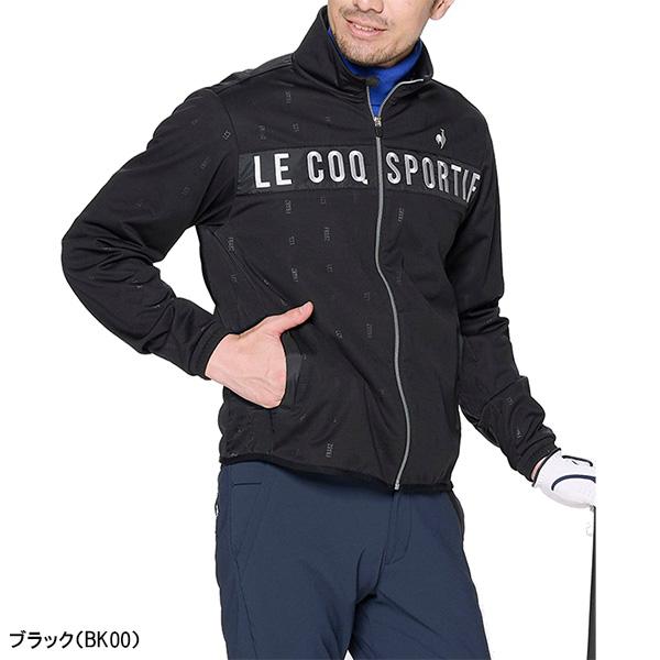 le coq sportif GOLF ルコックスポルティフ ゴルフ 長袖 フルジップ ブルゾン ボンディングカットソー メンズ LG4FSW52M 2024年秋冬モデル golf 秋冬ウェア ...