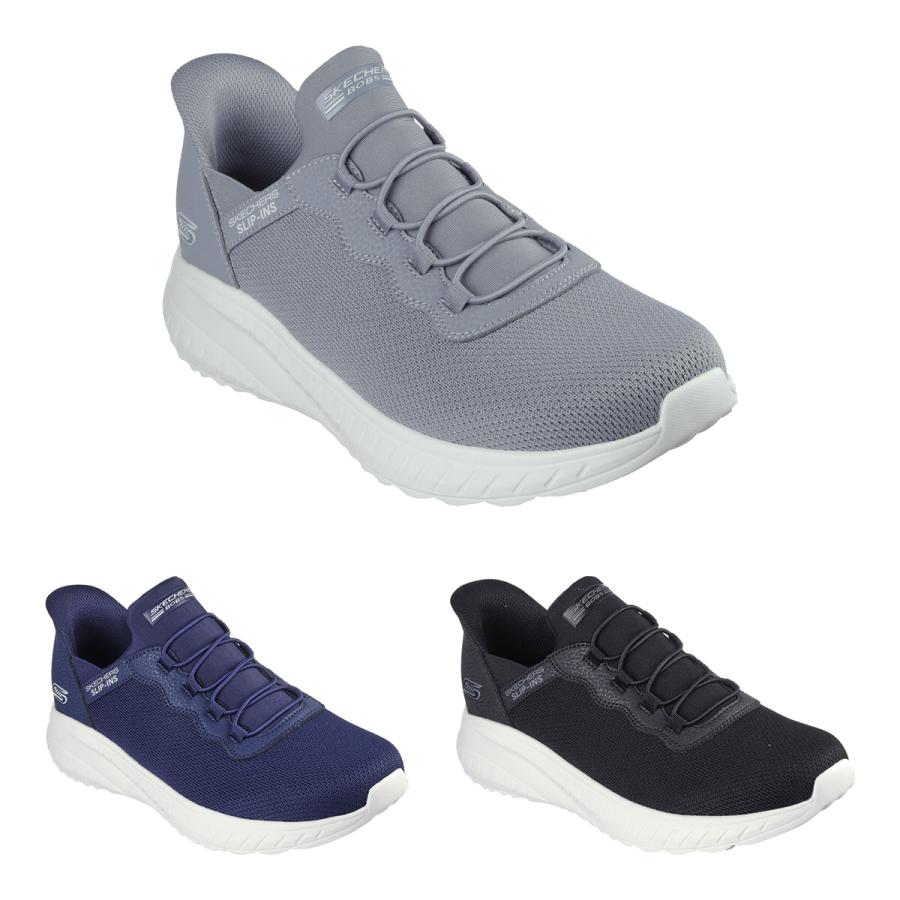 SKECHERS（スケッチャーズ） スニーカー スリップインズ ボブス スポート スクワッド カオス メンズ 118300 Slip-ins ...
