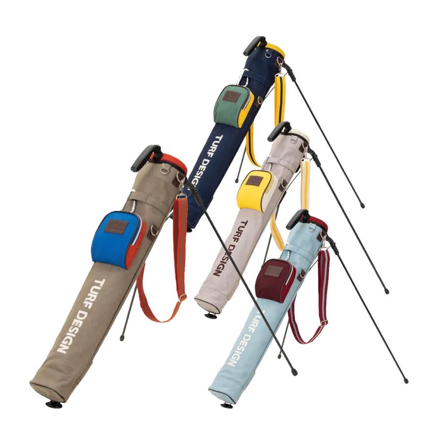 TURF DESIGN ターフデザイン ゴルフ ミニスタンドバッグ クラブケース スタンド式 TDMS-2277 : スポーツ プレスト - 通販 - Yahoo!ショッピング