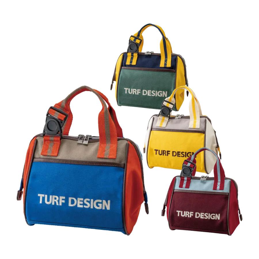 TURF DESIGN ターフデザイン ゴルフ ミニトートバッグ ラウンドバッグ 取っ手分解可能 TDMT-2277 : スポーツ プレスト ...
