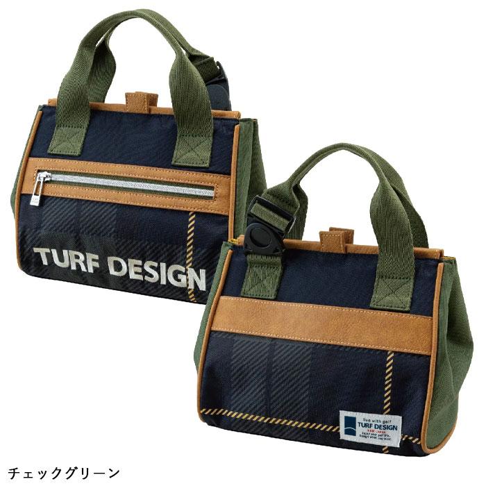 TURF DESIGN ターフデザイン ミニトートバッグ TDMT-2372 トートバッグ カートバッグ ラウンドバッグ : スポーツ ...