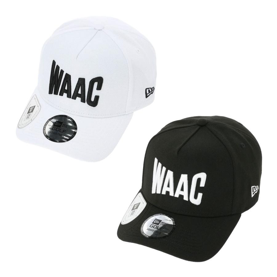 WAAC ワック マーカー付き キャップ 072234830 帽子 NEW ERA コラボ ゴルフウェア 2023年秋冬モデル メンズ レディース ユニセックス おしゃれ : スポーツ ...