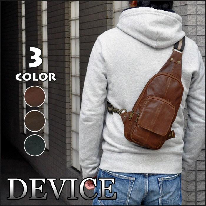 DEVICE（デバイス） ボディバッグ ボディーバッグ メンズ おしゃれ 本