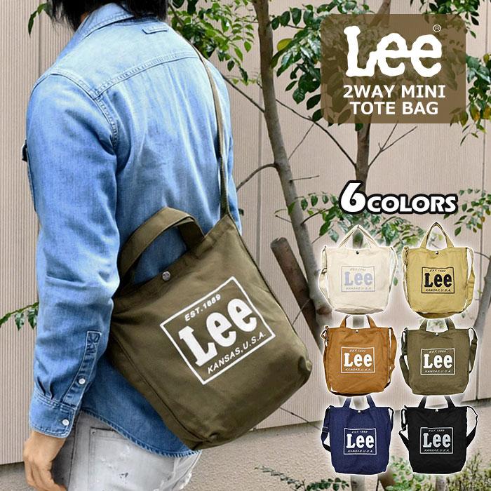 Lee LEE リー キャンバス 2way ミニトートバッグ トートバッグ メンズ レディース おしゃれ 小さめ ショルダーバッグ 斜めがけバッグ 軽量 軽い ブランド : rana(ラナ ...