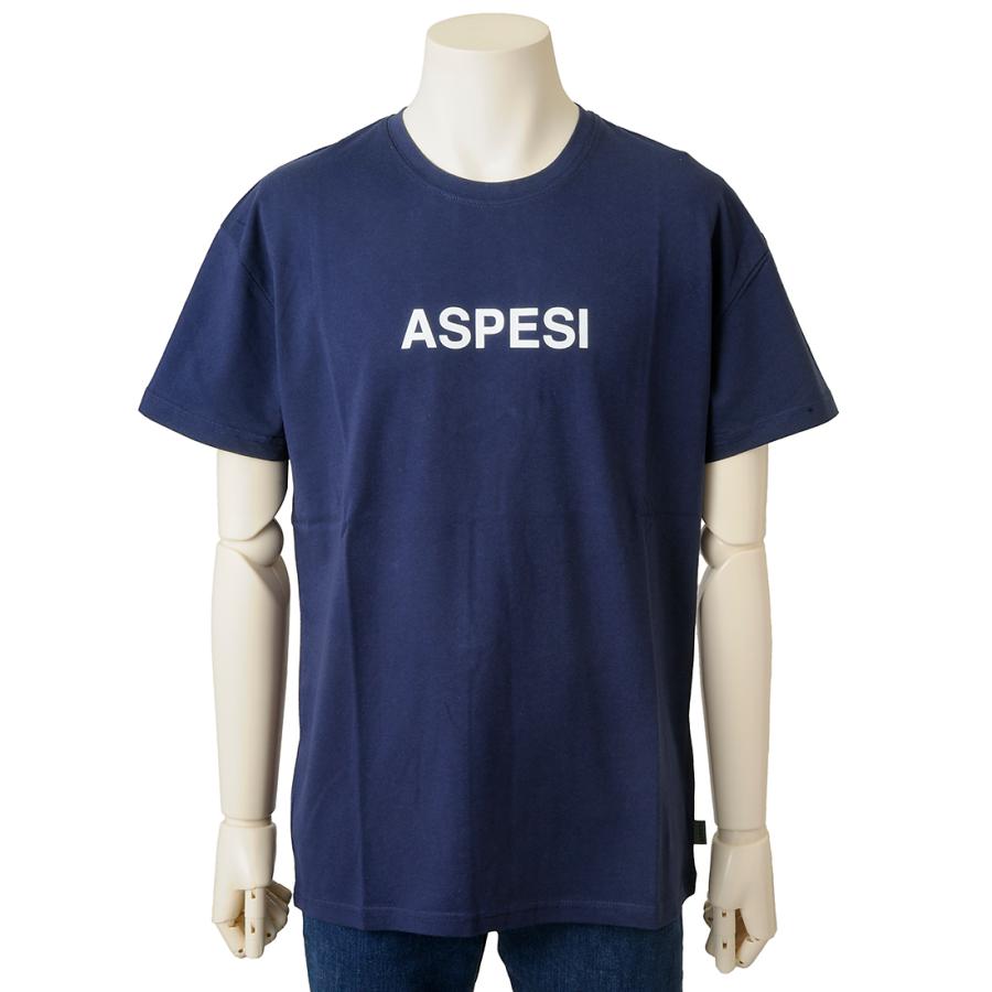 ASPESI アスペジ Tシャツ メンズ ネイビー 1MTS02 NV T-SHIRT : s-select - 通販 - Yahoo!ショッピング