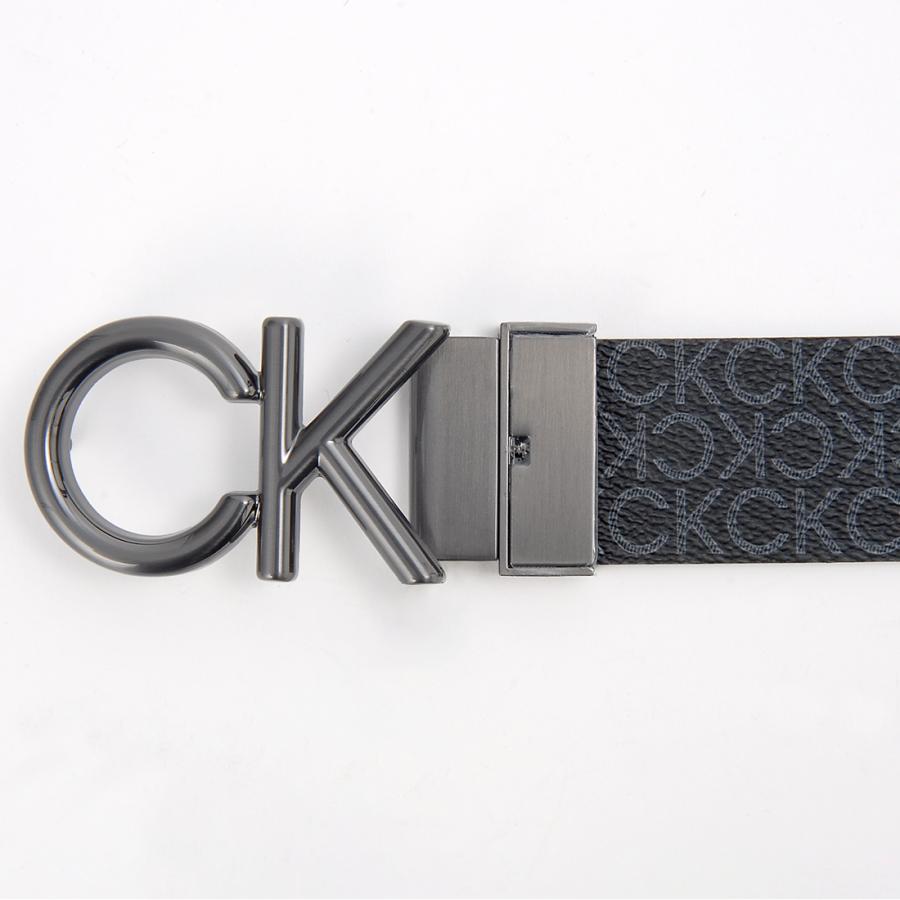   JEANS カルバンクラインジーンズ ベルト メンズ ブラック K50K512829 01R CK L BOMBE 35MM Calvin Klein Jeans（カルバンクラインジーンズ） ベルト メンズ