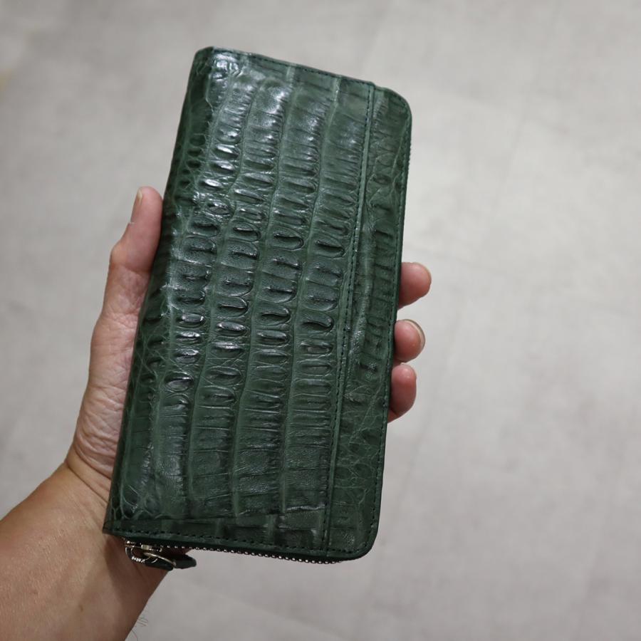 カイマン ワニ革 長財布 本革 メンズ レディース 公式 RODANIA カイマン ワニ革 長財布 本革 メンズ レディース 公式 RODANIA