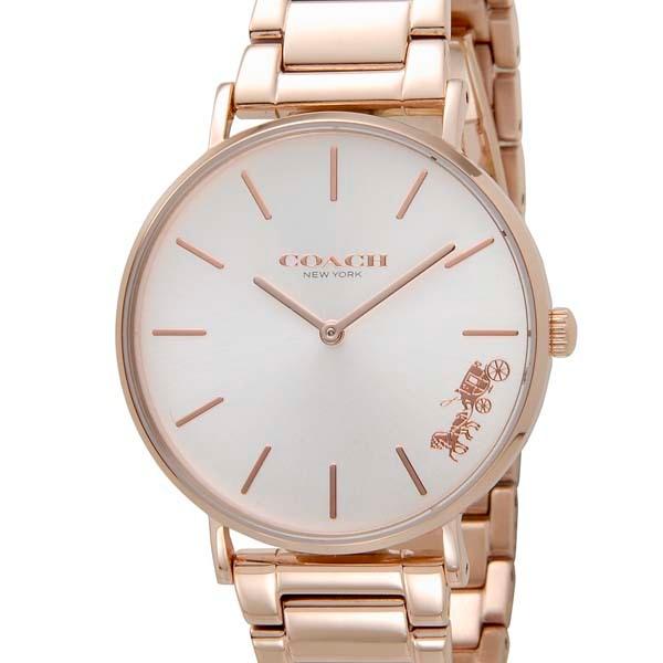新春初売りセール コーチ COACH 腕時計 レディース シルバー×ピンクゴールド 14503576 PERRY ペリー ...