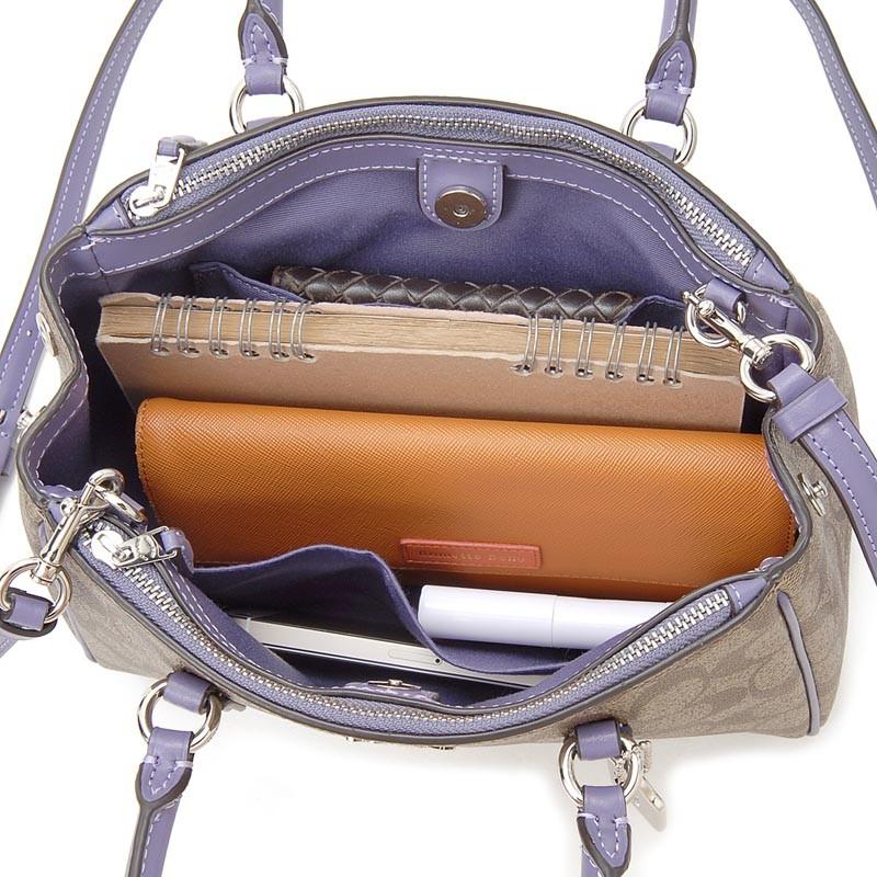 コーチ COACH ショルダーバッグ F67027 SVOIK シグネチャー 2WAYミニトートバッグ カーキ レディース 新品 送料無料 ...