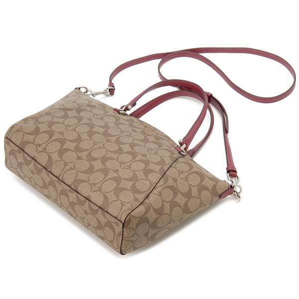COACH（コーチ） ハンドバッグ レディース F79998 SVPK1 シグネチャー 2WAY ショルダーバッグ ピンク : s ...