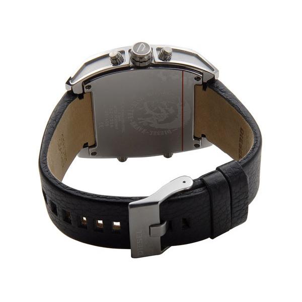 DIESEL ディーゼル 腕時計 DZ7326 MEGA TANK メガタンク 3ヵ国時計表示 ブラック メンズ ウォッチ 新品 送料無料 ...