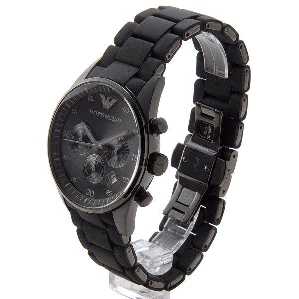 エンポリオ アルマーニ EMPORIO ARMANI メンズ 腕時計 クロノグラフ ブラック AR5889 ブランド : ea5889 : s ...