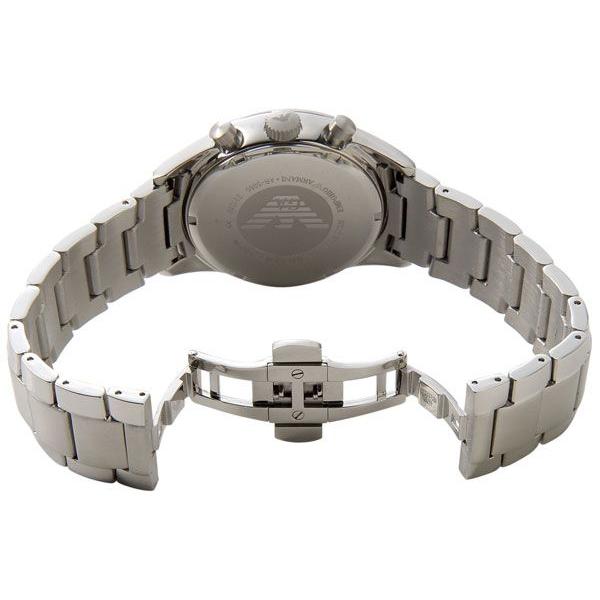 EMPORIO ARMANI エンポリオ アルマーニ 腕時計 スポルティボ ブラック/シルバー AR5980 メンズ ブランド : s ...