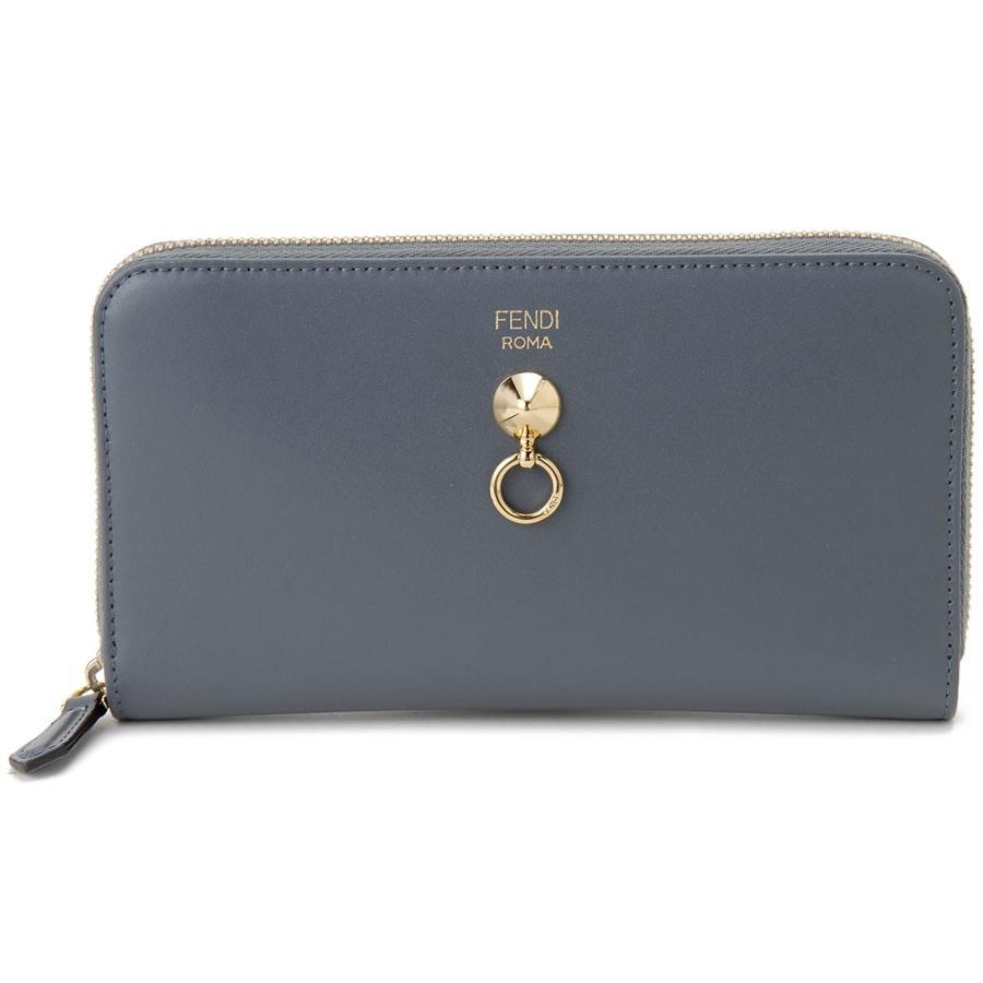 FENDI フェンディ ラウンドファスナー 長財布 8M0299 SME F117K テンペスタ ブルー レディース 財布 : s-select - 通販 - Yahoo!ショッピング