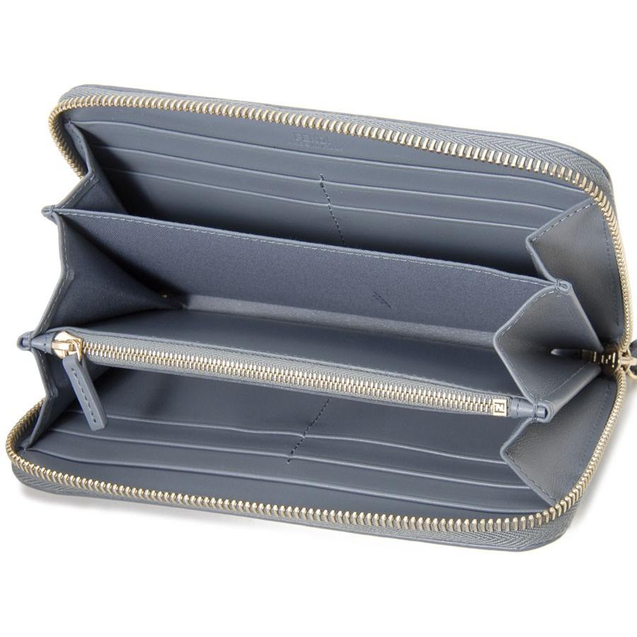 FENDI フェンディ ラウンドファスナー 長財布 8M0299 SME F117K テンペスタ ブルー レディース 財布 : s-select - 通販 - Yahoo!ショッピング