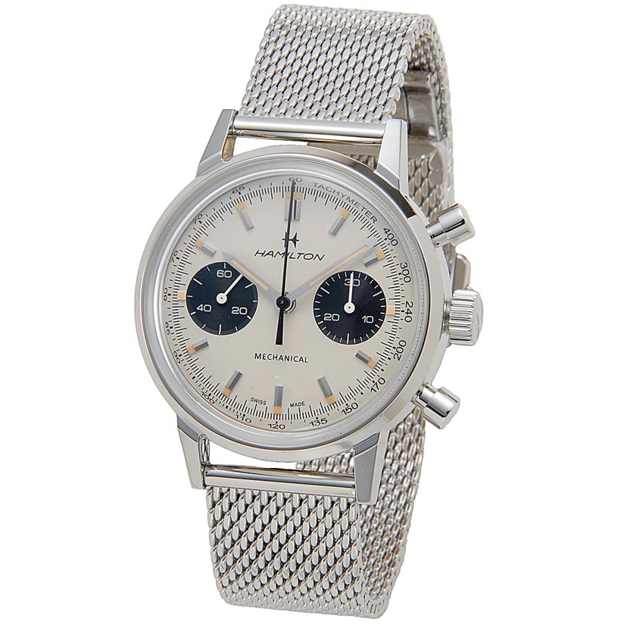 HAMILTON ハミルトン アメリカン クラシック クロノグラフ H38429110 ホワイト 腕時計 メンズ : s-select ...
