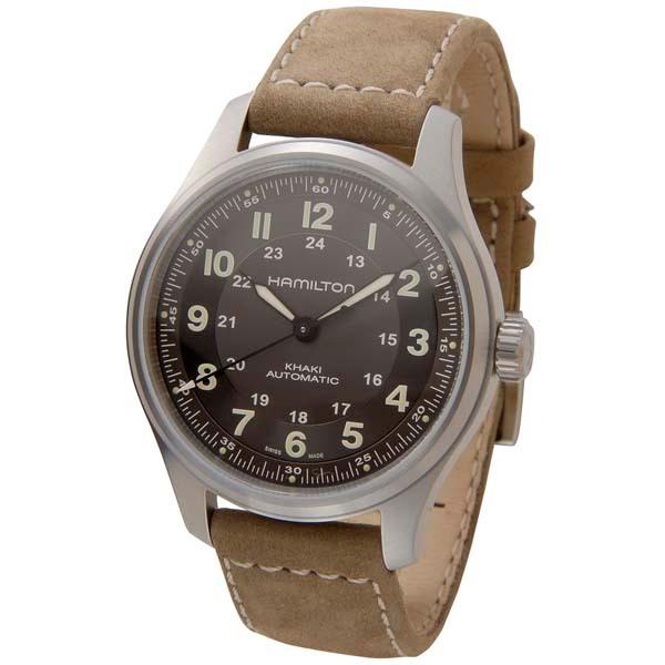 KHAKI FIELD ハミルトン HAMILTON メンズ H70545550 Khaki Field カーキ フィールド チタニウム ...