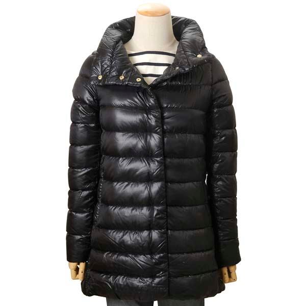 HERNO ヘルノ レディース ダウンジャケット ブラック PI0505DIC 12017 930 ICONICO AMELIA ロング ダウンコート : s-select - 通販 ...