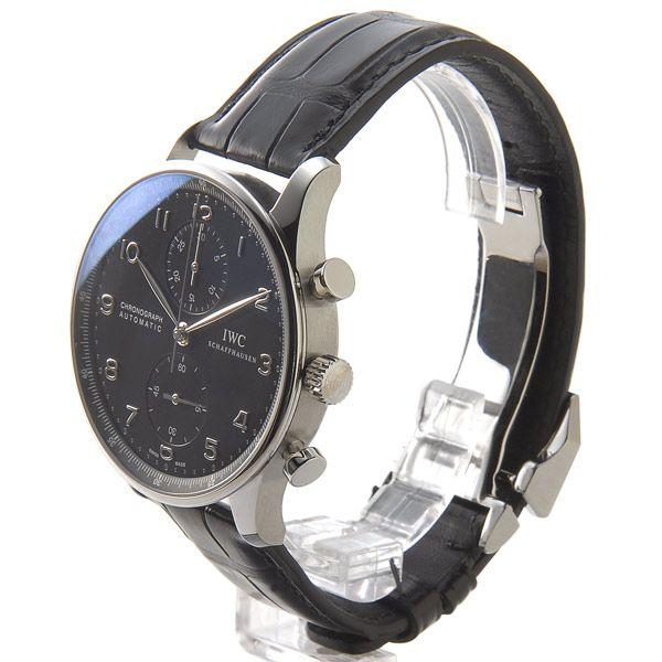 IWC SCHAFFHAUSEN 時計 ポルトギーゼ オートマティック クロノグラフ IW371447 ブラック メンズ ウォッチ インターナショナルウォッチ 新品 : s-select ...