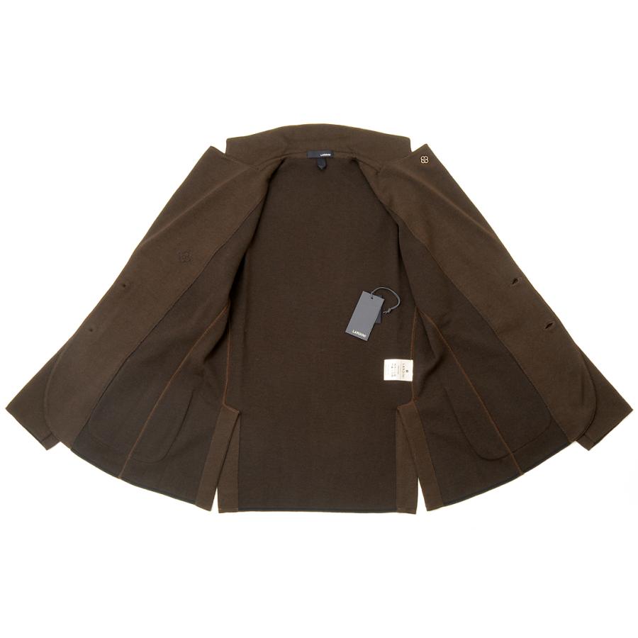 LARDINI ラルディーニ ニットジャケット メンズ ブラウン IR59004 450BL LARDINI（ラルディーニ） ニットジャケット メンズ ブラウン IR59004