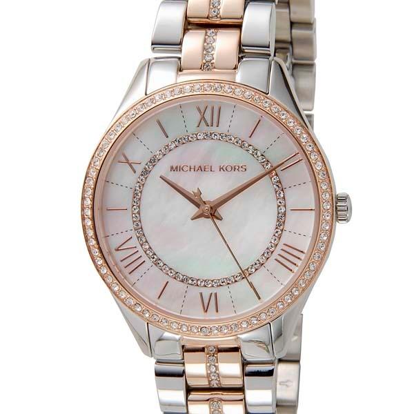 MICHAEL KORS マイケルコース 腕時計 レディース シルバー×ローズゴールド MK3979 LAURYN : s-select ...