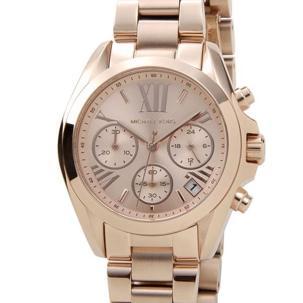 マイケルコース MK5799 腕時計 レディース MICHAEL KORS Bradshaw Mini ブラッドショー ミニ ローズゴールド ...