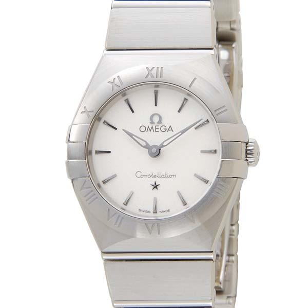 OMEGA オメガ レディース 腕時計 131.10.25.60.02.001 コンステレーション マンハッタン シルバー 当店5年保証 ...