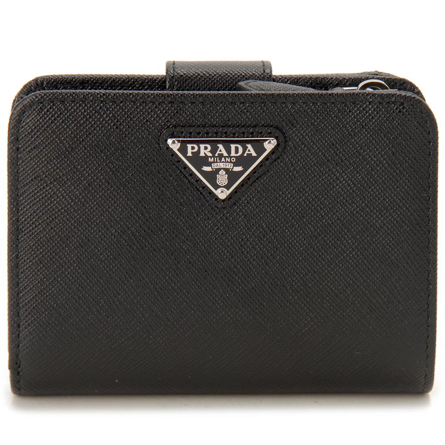 PRADA プラダ 二つ折り財布 レディース ブラック 1ML018 QHH F0632 サフィアーノ : pd1ml018-qhh-f0632 : s-select - 通販 - Yahoo ...