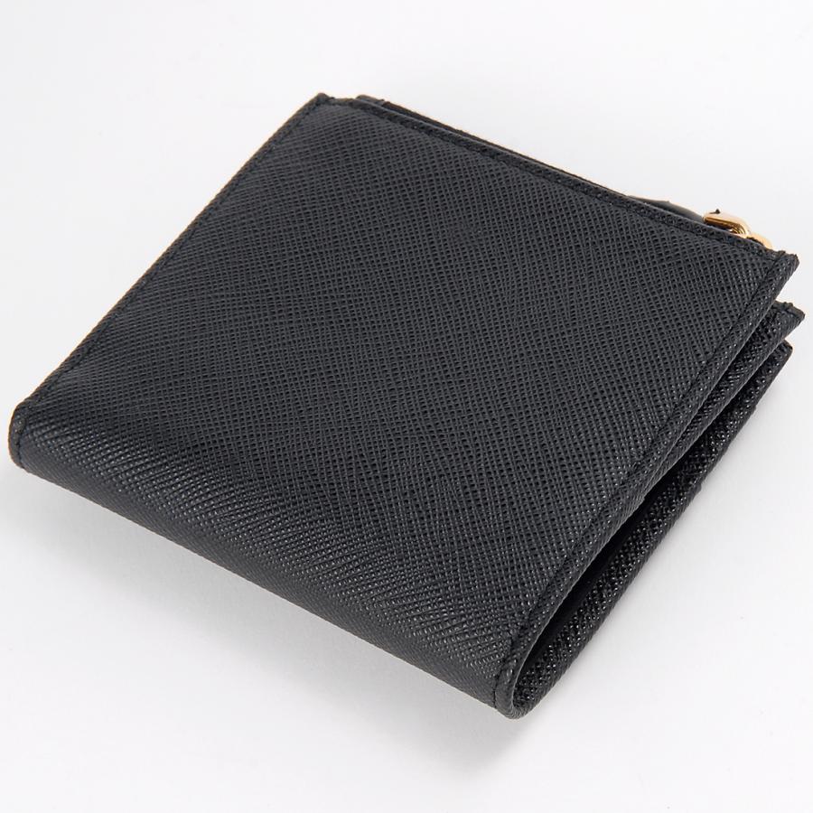 PRADA プラダ 二つ折り財布 レディース ブラック 1ML047 2DYG F0002 BIFOLD WALLET : s-select - 通販 - Yahoo!ショッピング