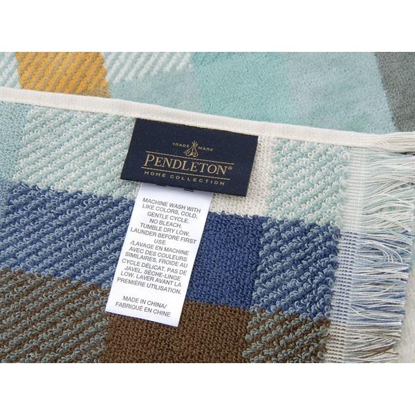 ペンドルトン PENDLETON ブランケット スパタオル 103×180cm XB233-55063 LAGUNA PLAID、WAVE/ウェーブ : pen-xb236-55063 : s ...