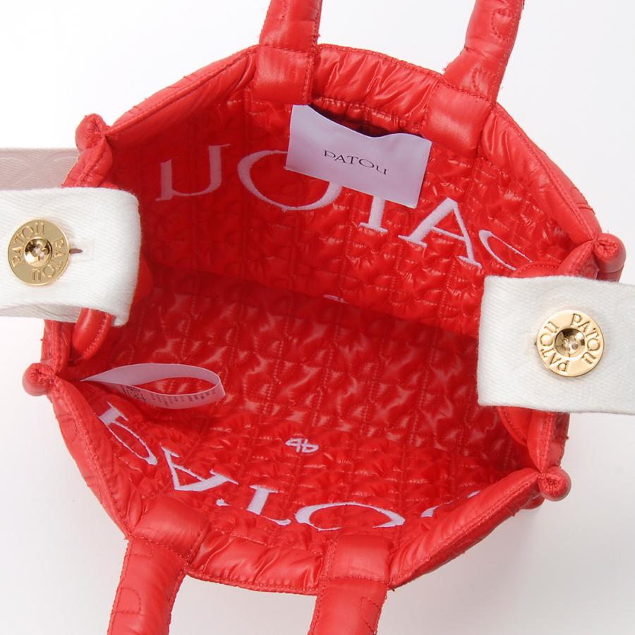 PATOU パトゥ トートバッグ レディース レッド AC0250123307R PATOU パトゥ トートバッグ レディース レッド AC0250123307R